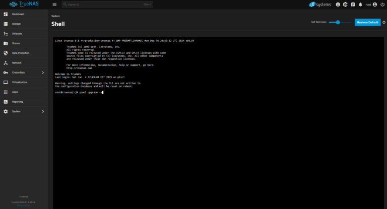 Understanding TrueNAS Scale Alerts: ZFS Pool Updates Explained - Making ...